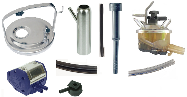 Complete Cow Milking cluster with Pulsator and Lid – Simple Milking ...